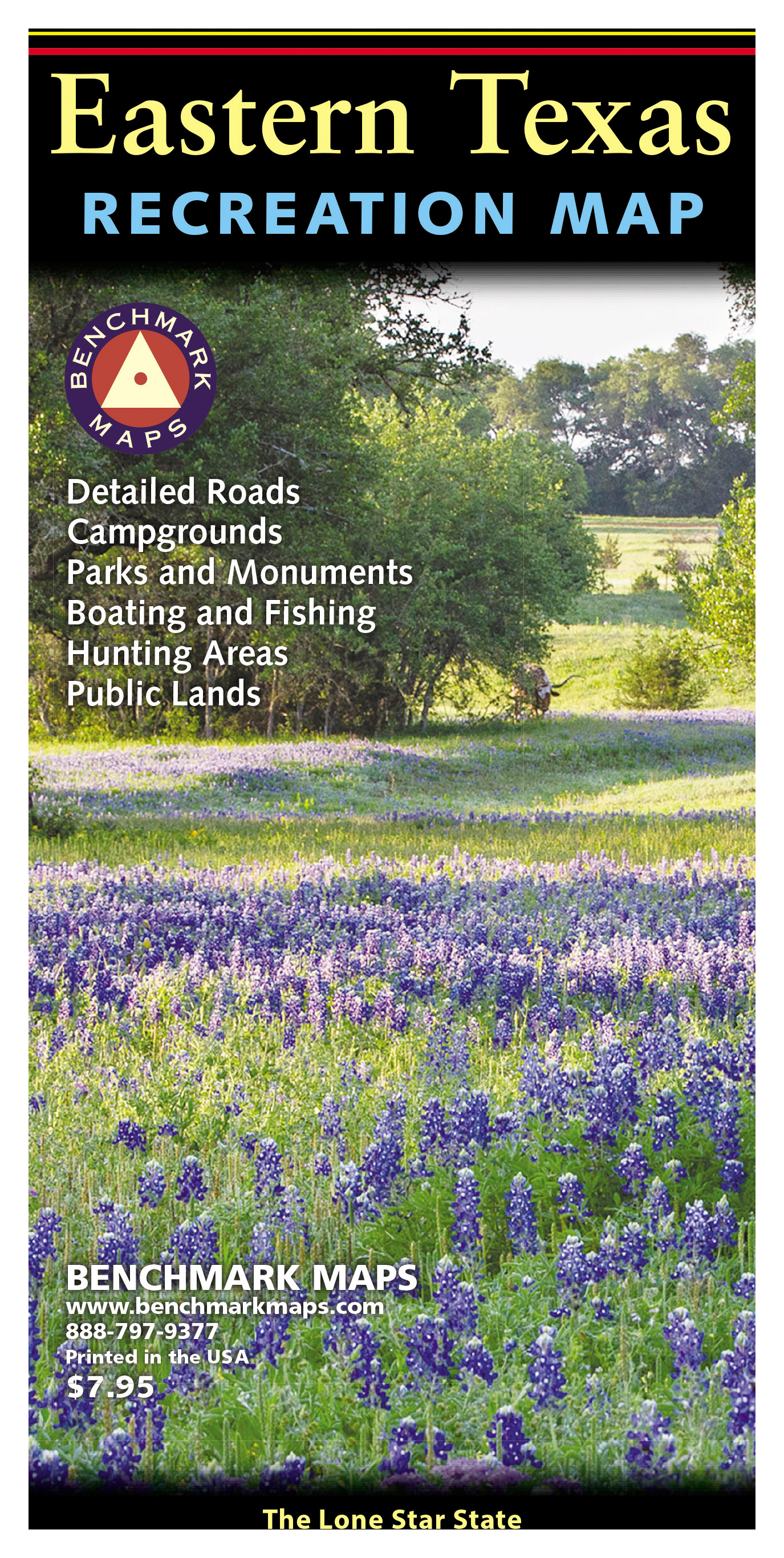 Benchmark Maps Folded State Recreation Map | Cabela's